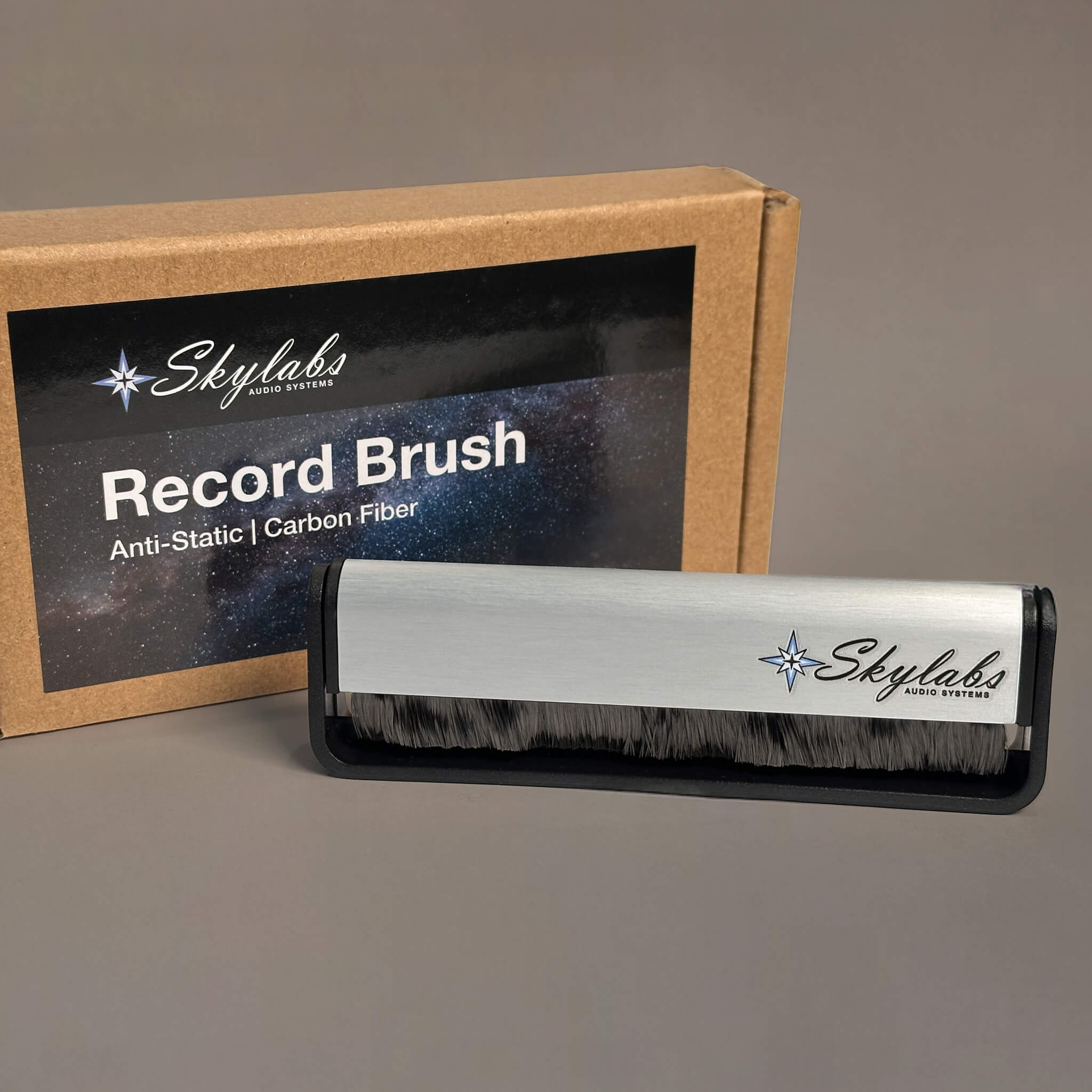 Skylabs Audio Carbon Fiber Vinyl Record Cleaning Brush - Anti-Static